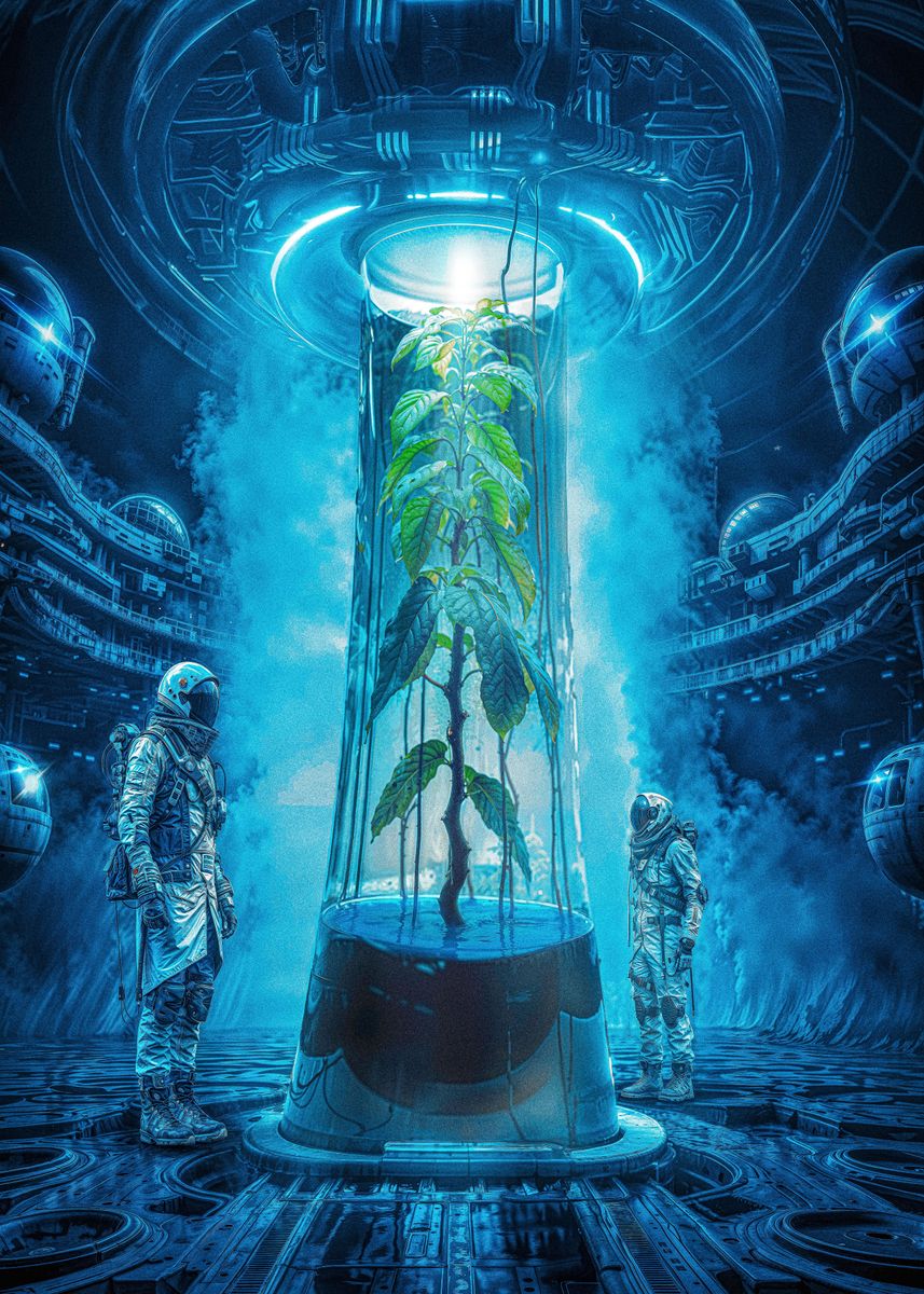 'Life expectancy' Poster, picture, metal print, paint by JEDART | Displate