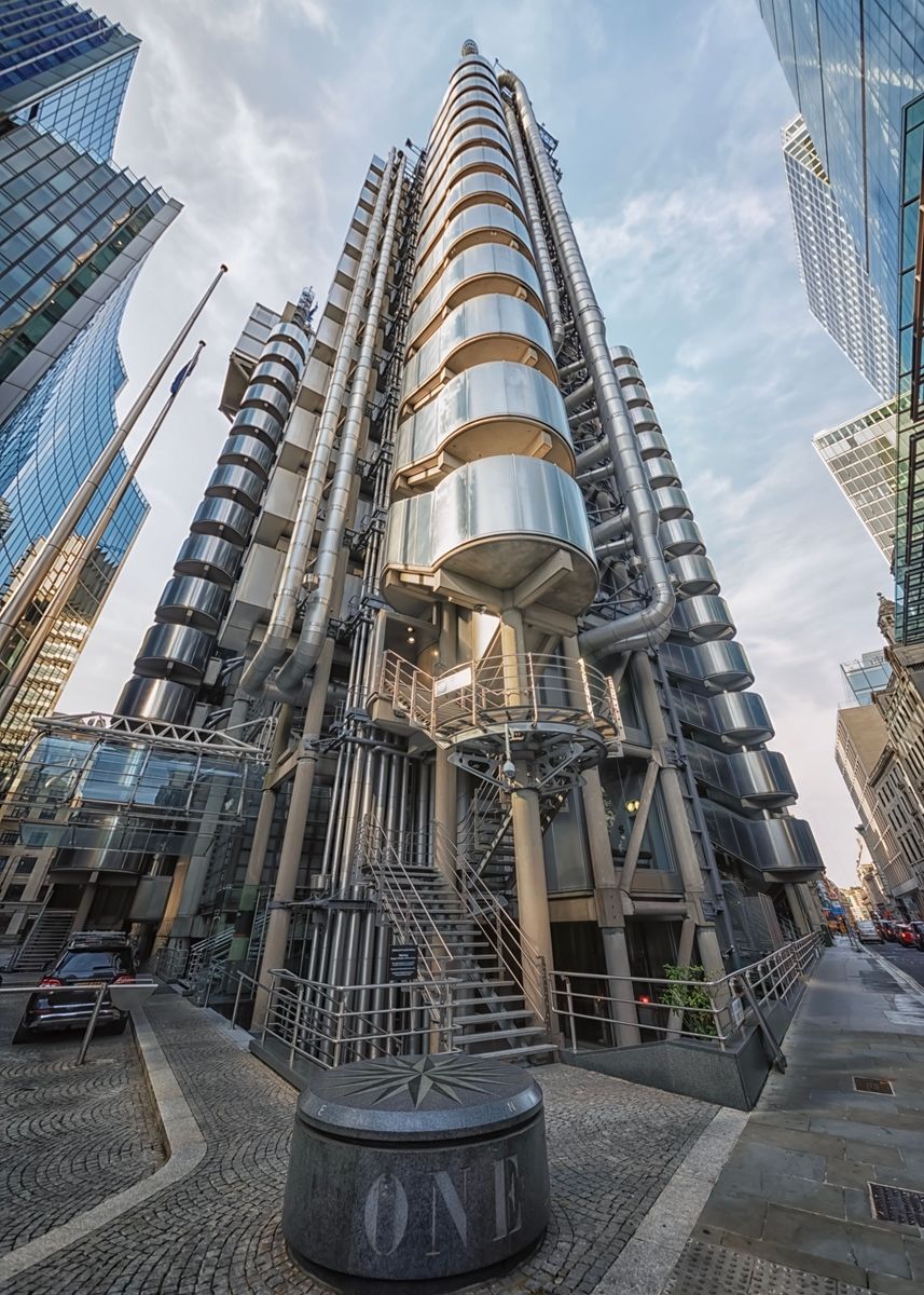 'Modern Building' Poster, picture, metal print, paint by Mango Art ...