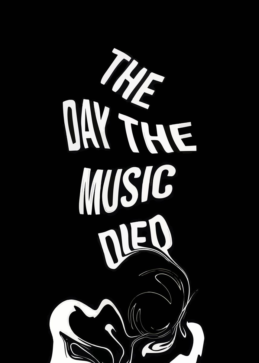'The Day The Music Died' Poster, picture, metal print, paint by kick ...