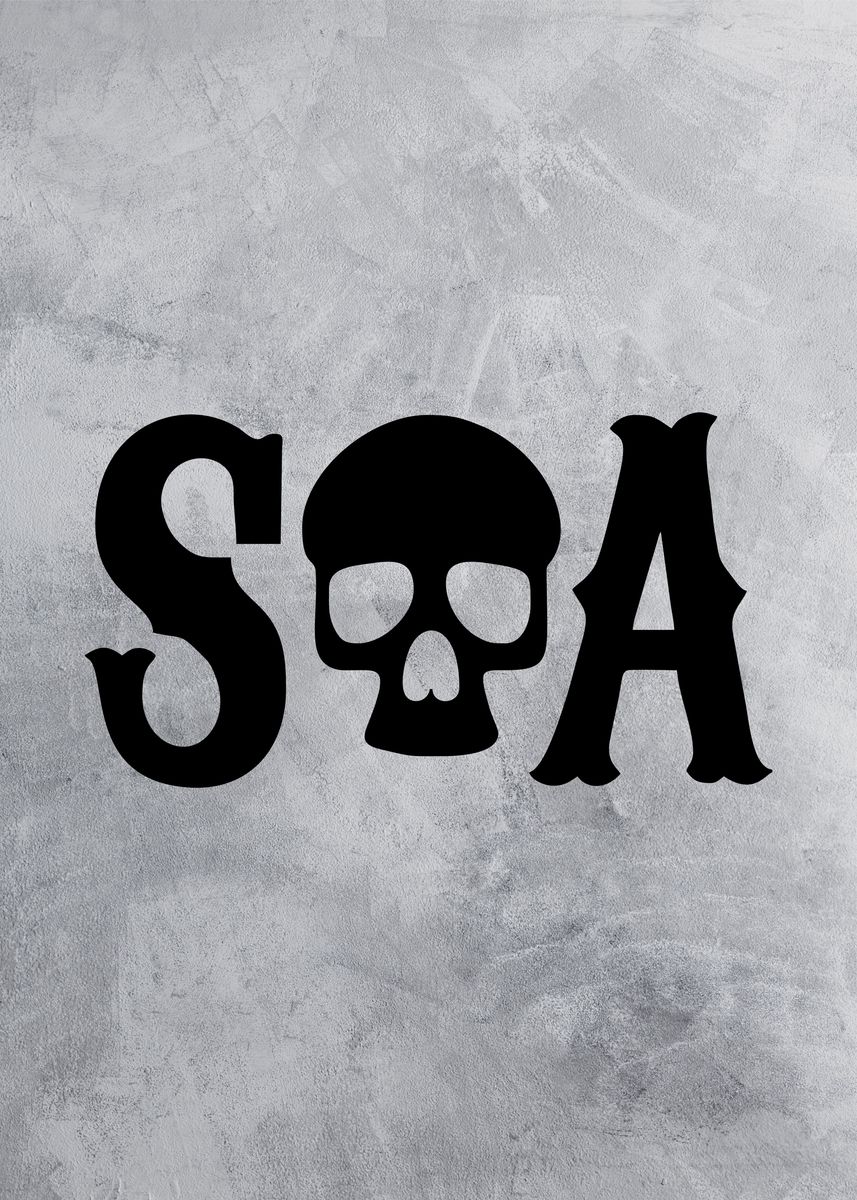 'sons of anarchy' Poster, picture, metal print, paint by Bestselling ...
