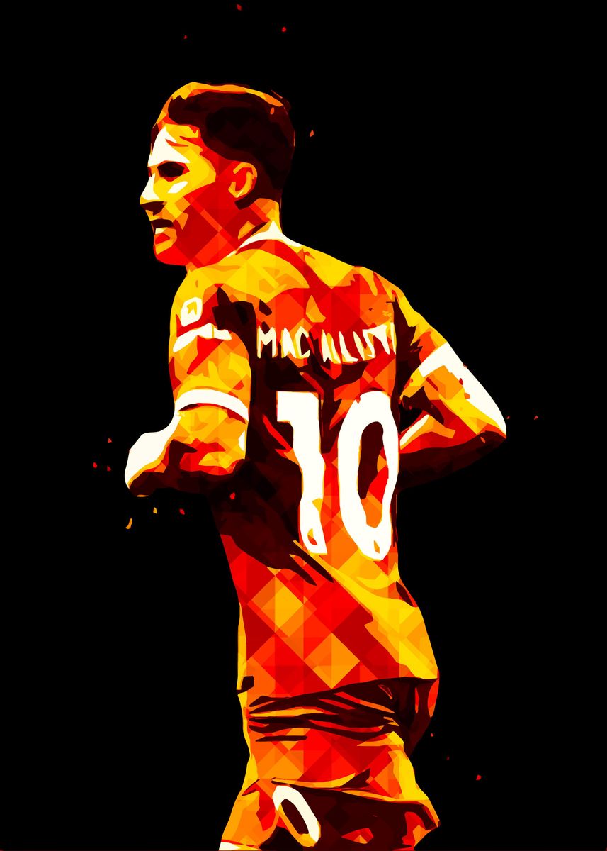 'Mac Allister Pop Art' Poster, picture, metal print, paint by MASTER ...