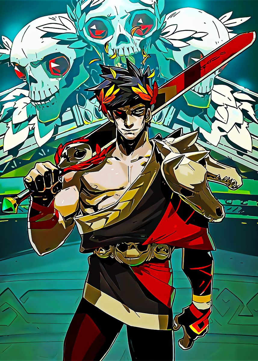 'hades' Poster, picture, metal print, paint by Zacraf Nine | Displate