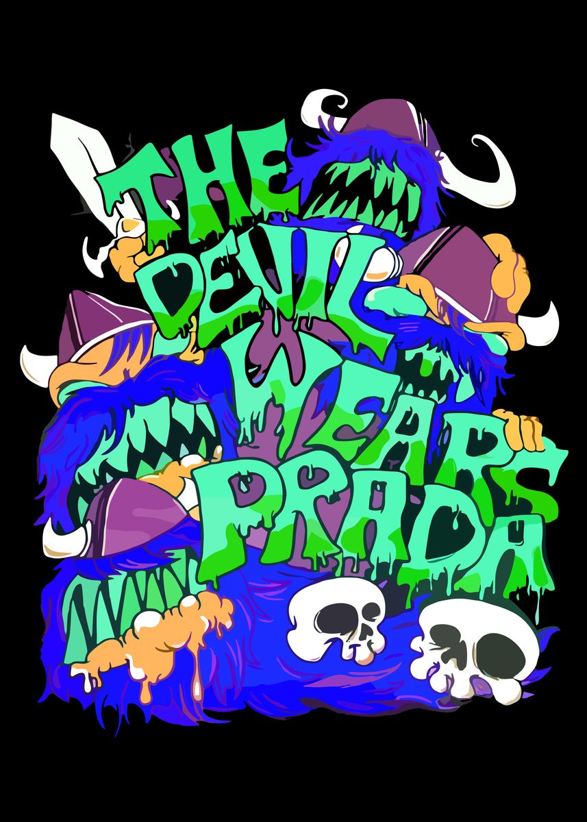 'deathcore arts' Poster, picture, metal print, paint by Sic Minded ...