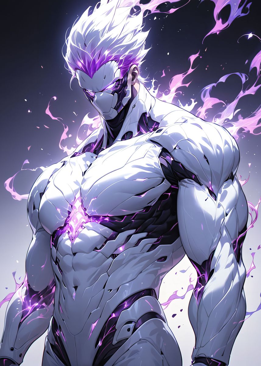 'white Savior' Poster, picture, metal print, paint by aigoar | Displate