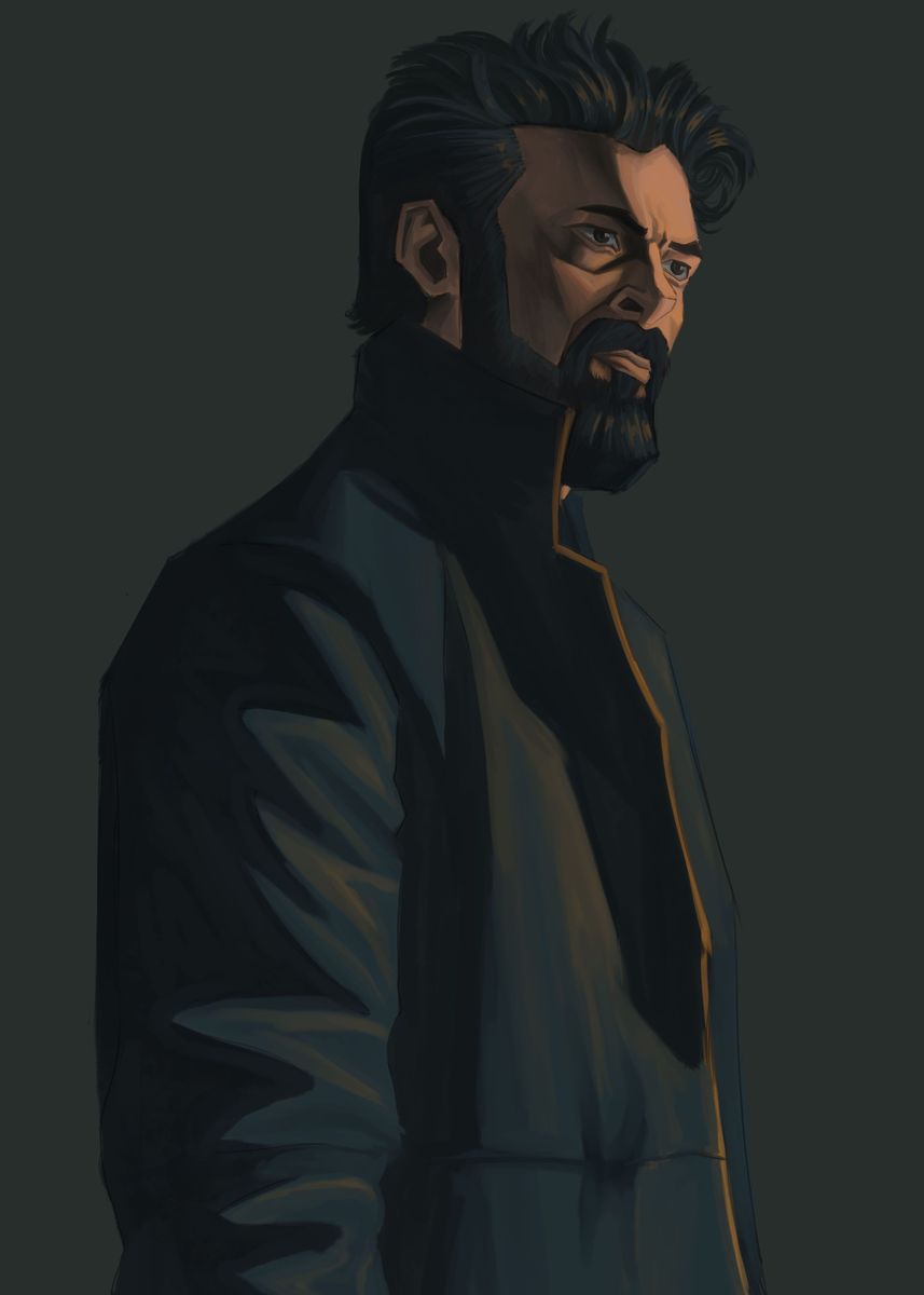 'Billy Butcher' Poster, picture, metal print, paint by Lissy2D | Displate