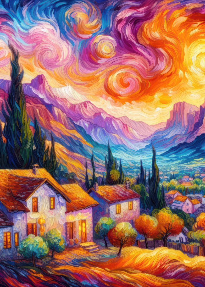 'Painting V3' Poster, picture, metal print, paint by Art Fundamentals ...