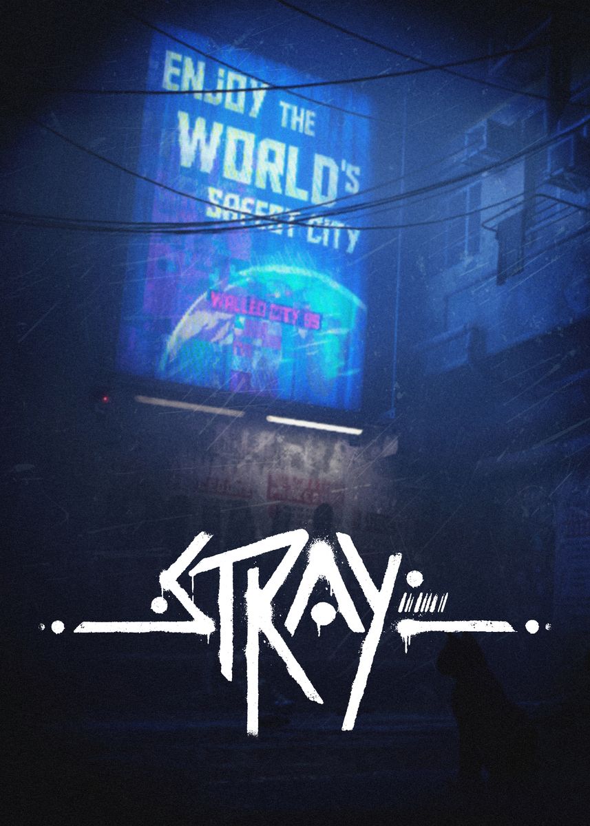 'Logo Poster' Poster, picture, metal print, paint by Stray | Displate