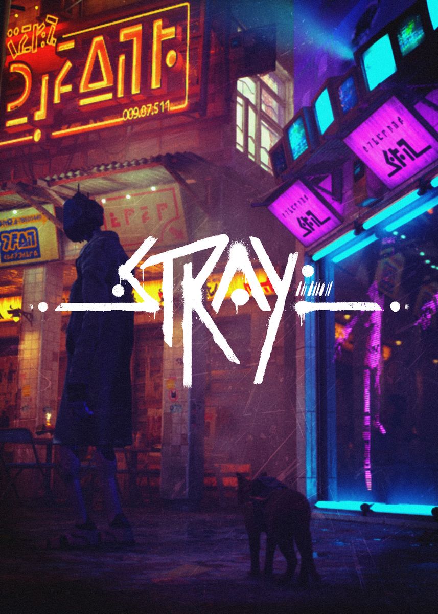 'Logo Street' Poster, picture, metal print, paint by Stray | Displate