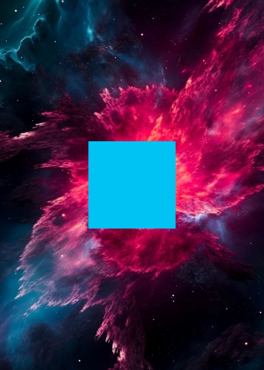 'ZIMA BLUE Antares' Poster, picture, metal print, paint by Antonio ...