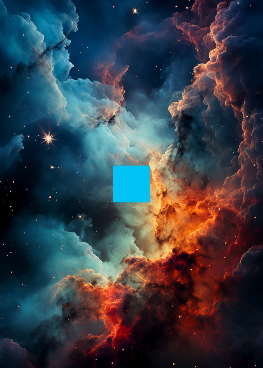 'ZIMA BLUE Pisces' Poster, picture, metal print, paint by Antonio ...