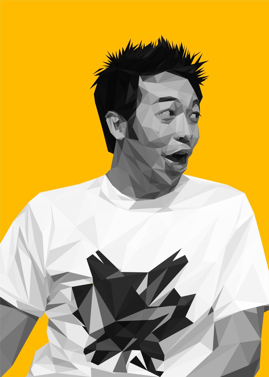 'pog champ meme' Poster, picture, metal print, paint by Limited edition ...