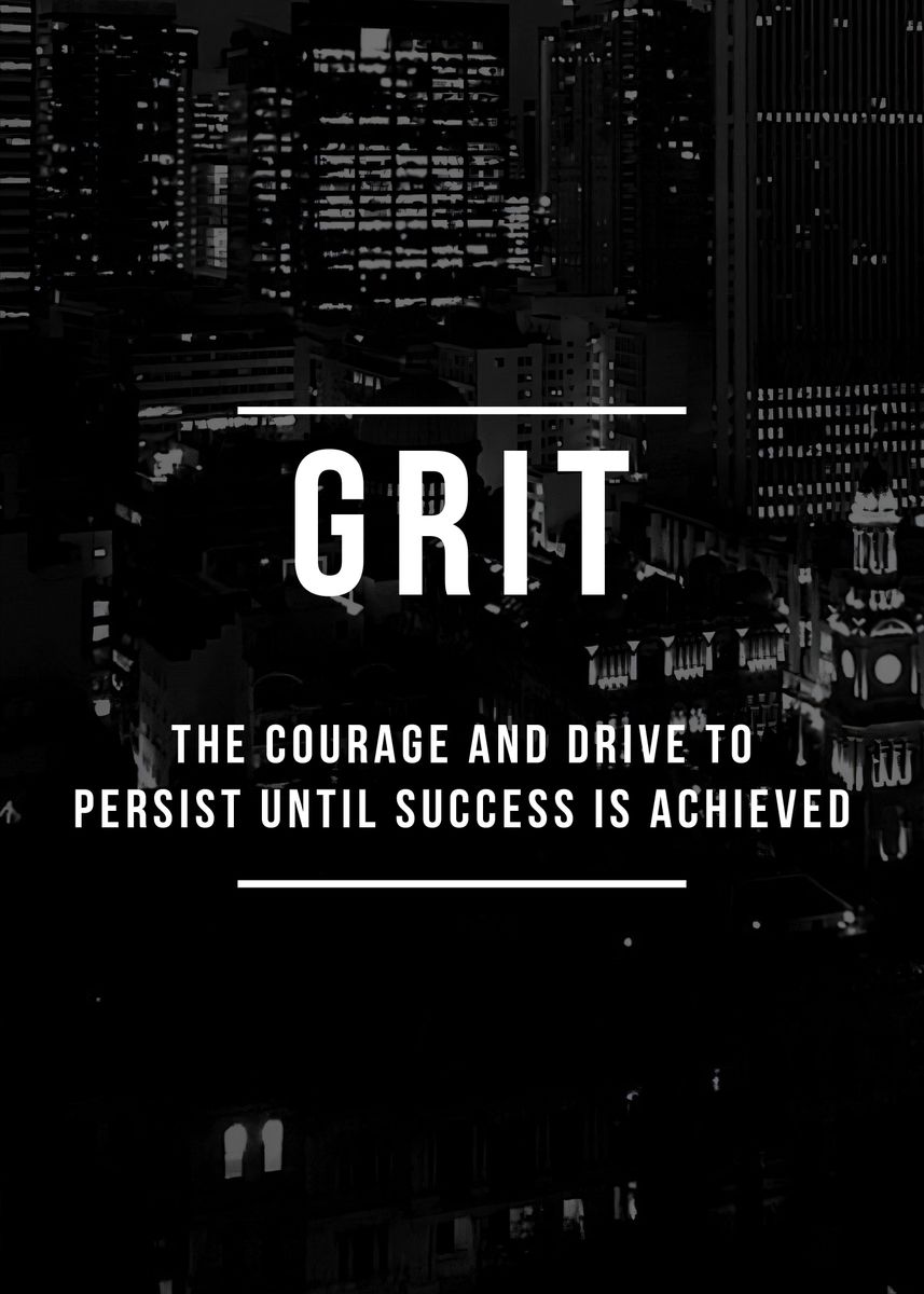 'Grit' Poster, picture, metal print, paint by Angel Ethereal | Displate