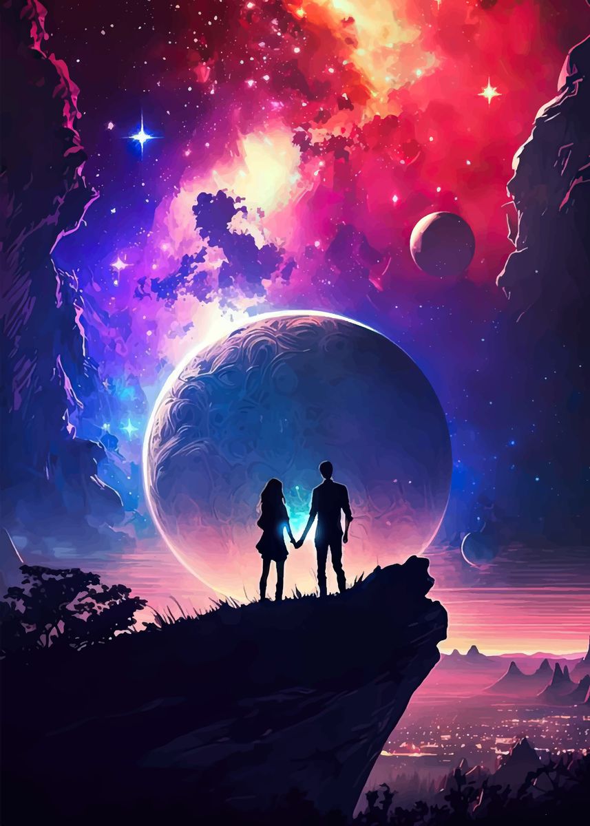 'cute anime' Poster, picture, metal print, paint by unyil nyil | Displate