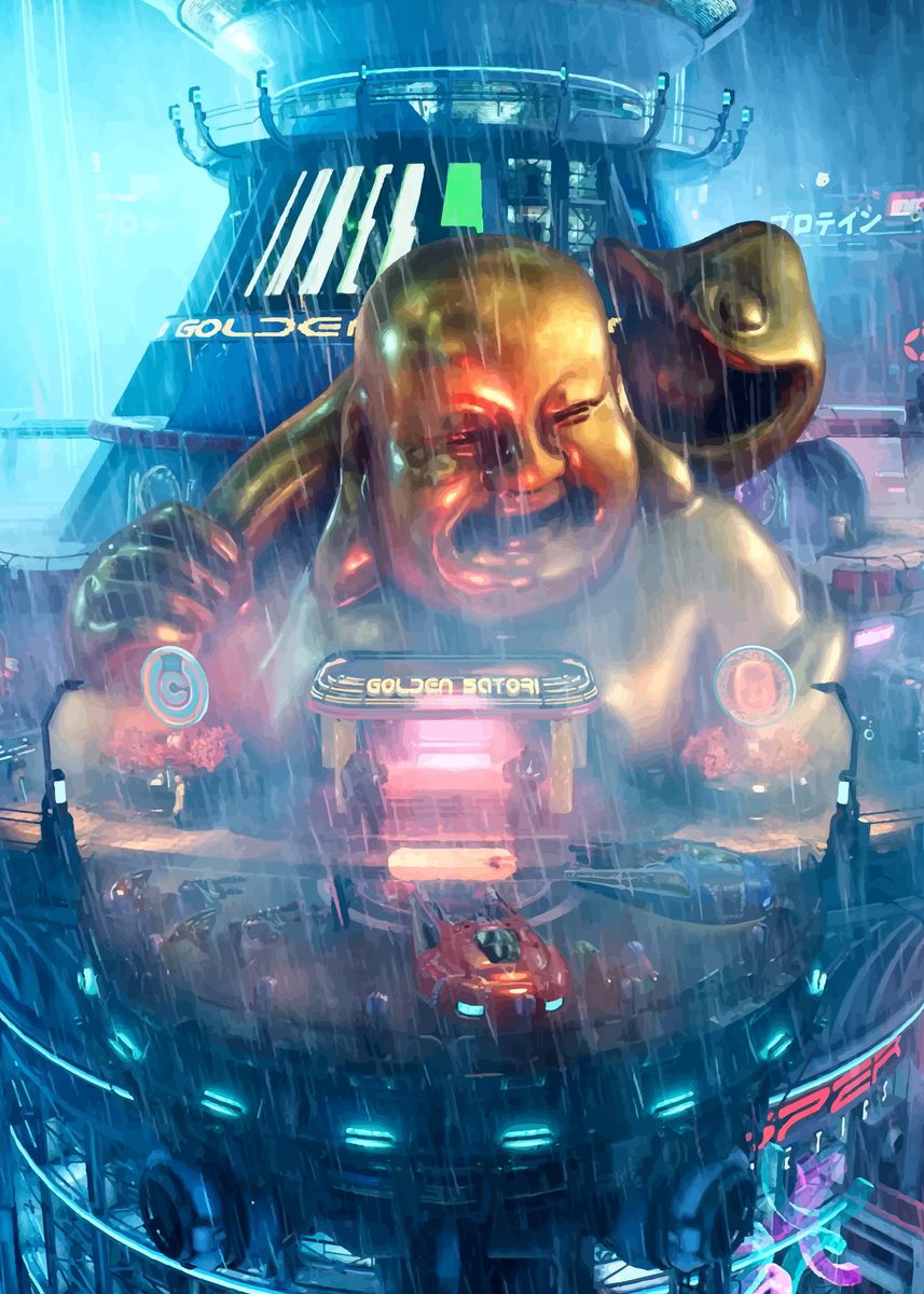 'the ascent' Poster, picture, metal print, paint by Rou Rex | Displate