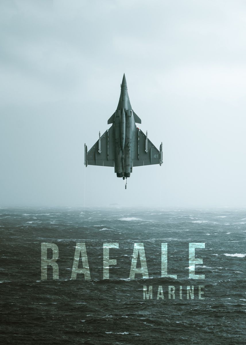 'dassault rafale marine' Poster, picture, metal print, paint by ...