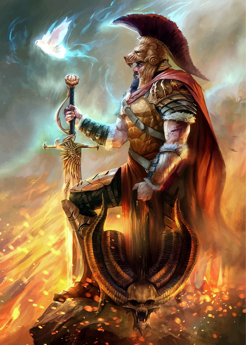 'Conquered' Poster, picture, metal print, paint by mystore for | Displate