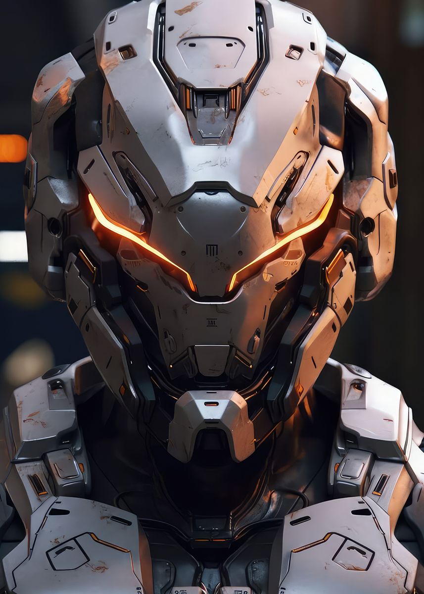 'Cyber Character' Poster, picture, metal print, paint by Nikita ...