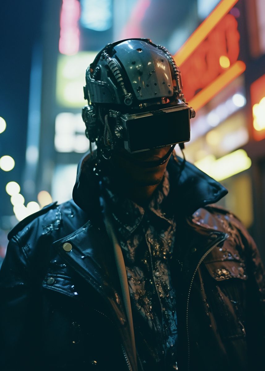 'Cyber Character' Poster, picture, metal print, paint by Nikita ...