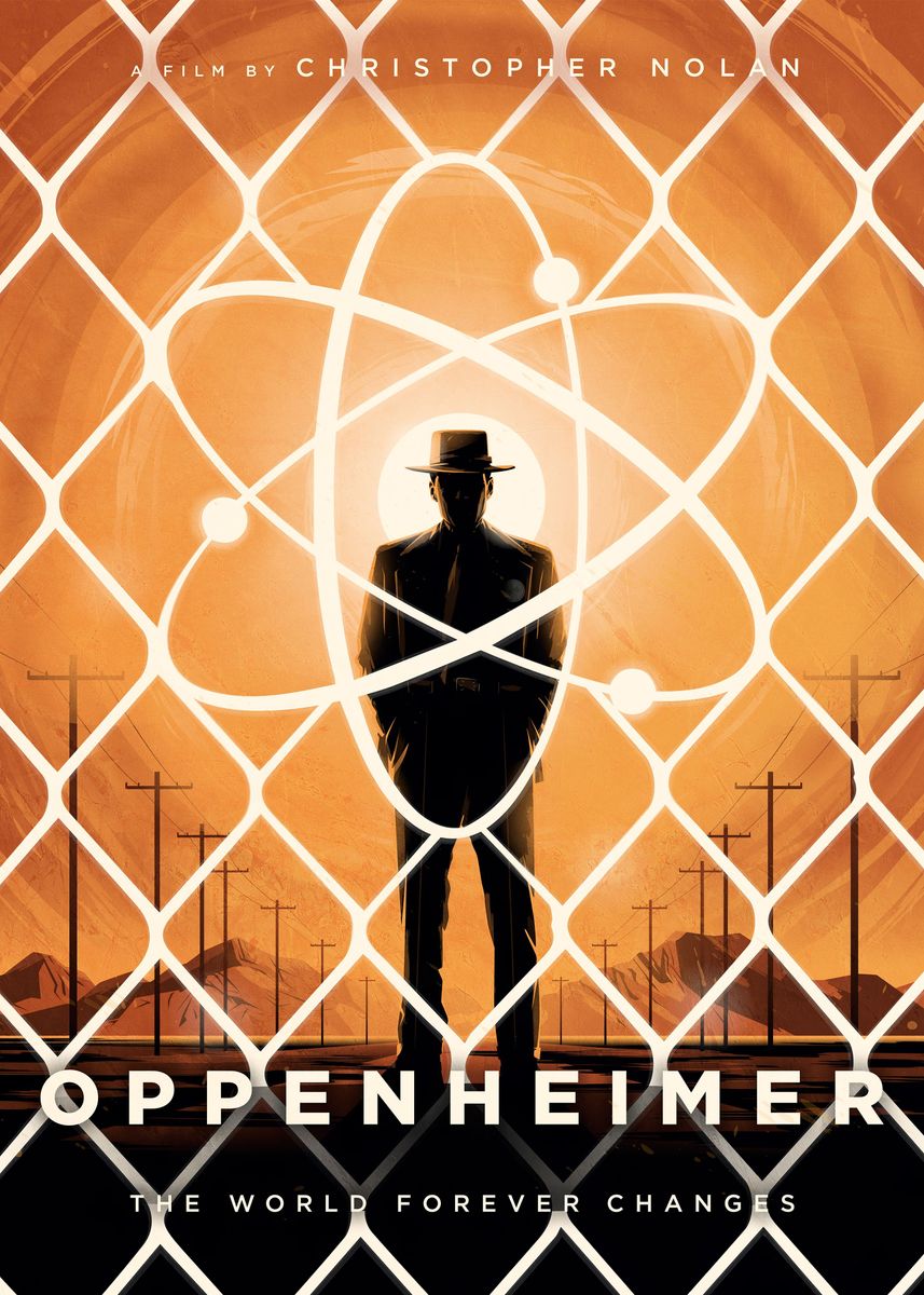 'oppenheimer' Poster, picture, metal print, paint by rachel rachel ...