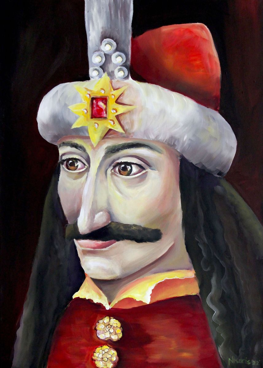 'Vlad the Impaler' Poster, picture, metal print, paint by Sonia ...