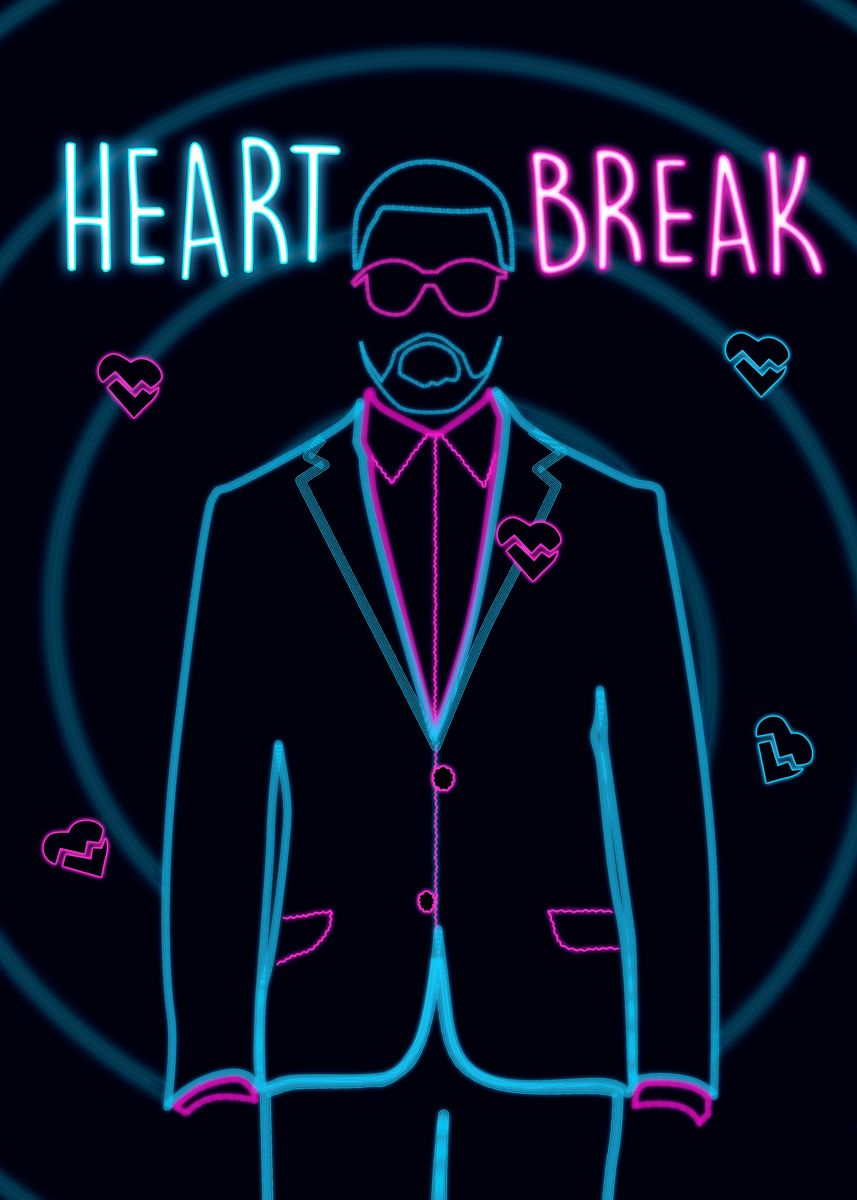 'heartbreak' Poster, picture, metal print, paint by best art moshper ...