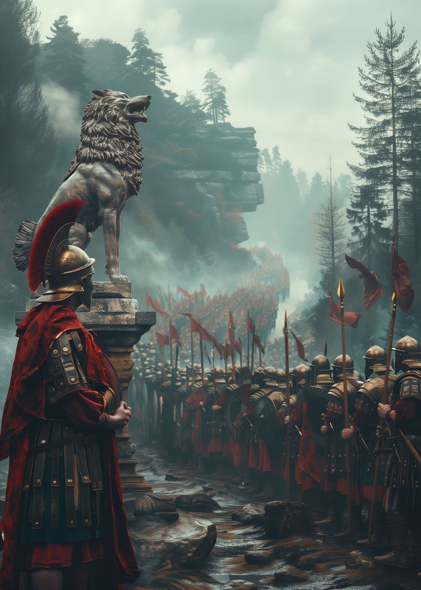 'Caledonian Forest' Poster, picture, metal print, paint by Wael Addoul ...