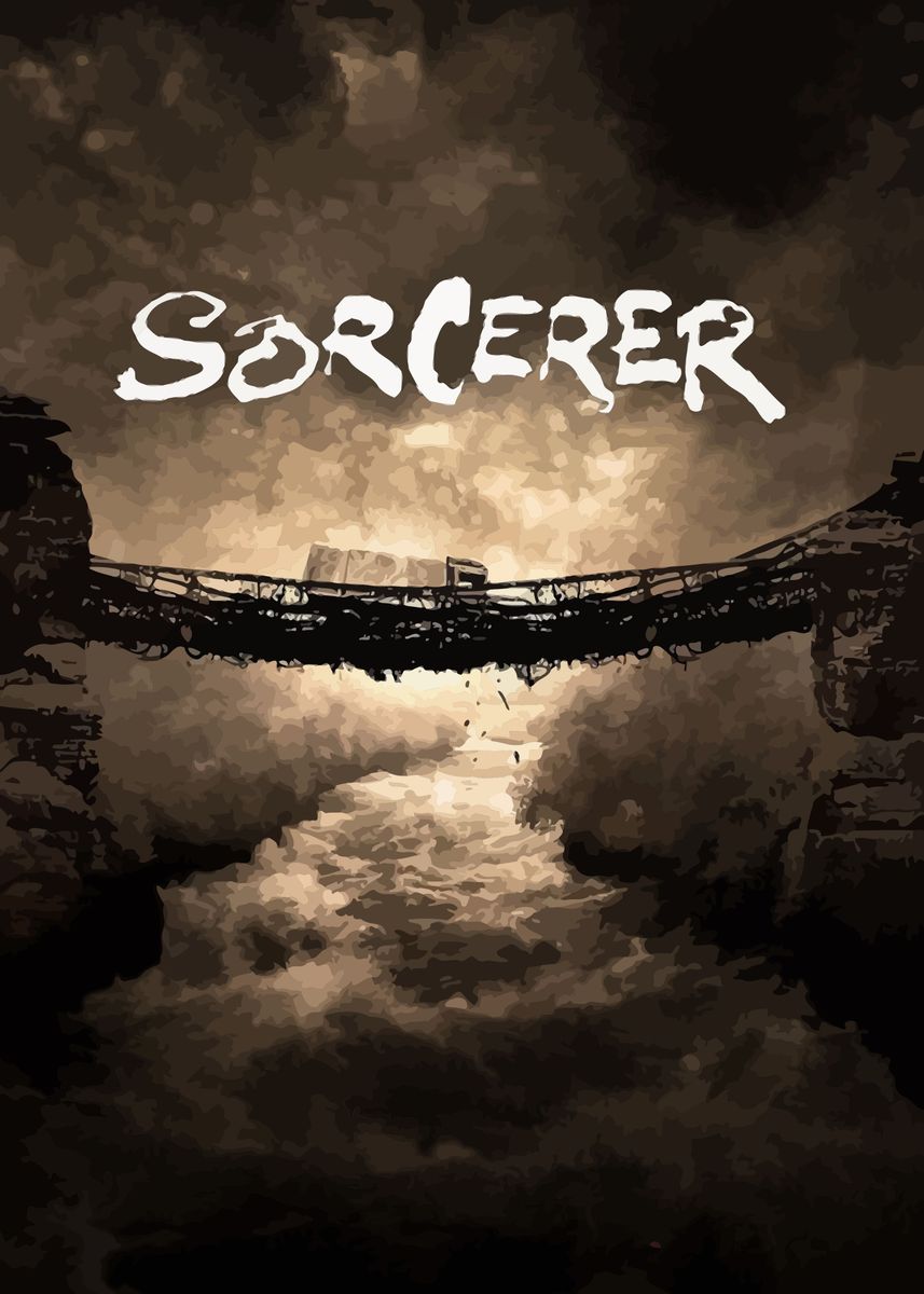 'Sorcerer' Poster, picture, metal print, paint by Choppy Edric | Displate