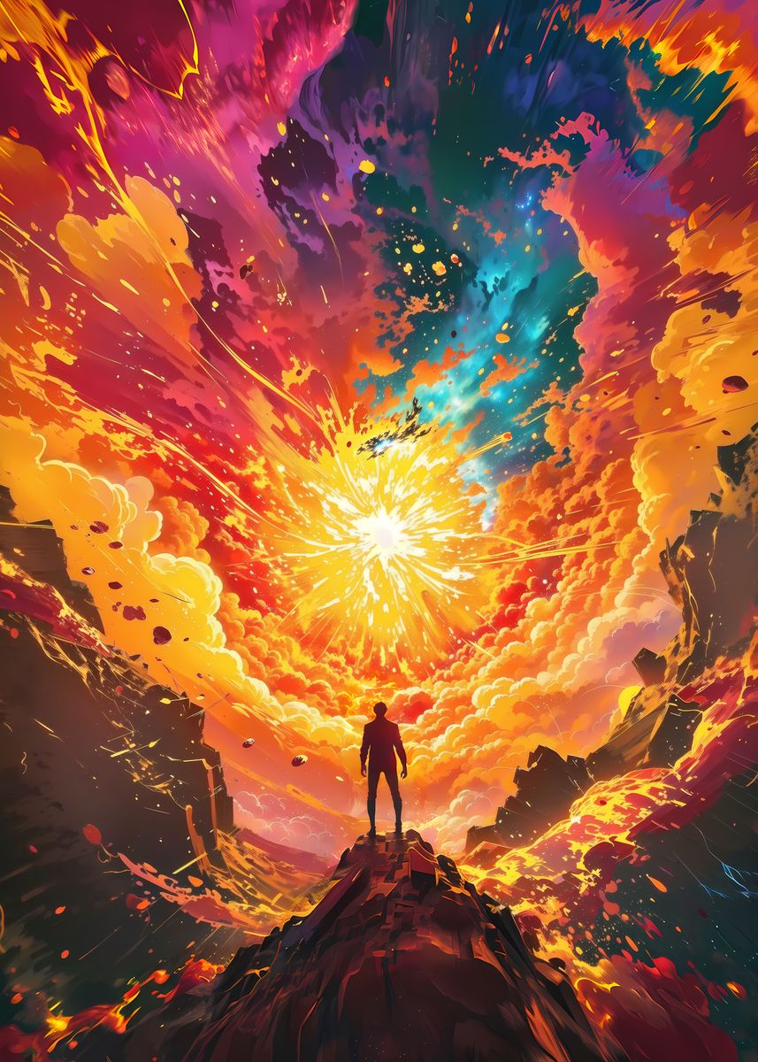 'Galactic Awakening' Poster, picture, metal print, paint by Luong Phat ...