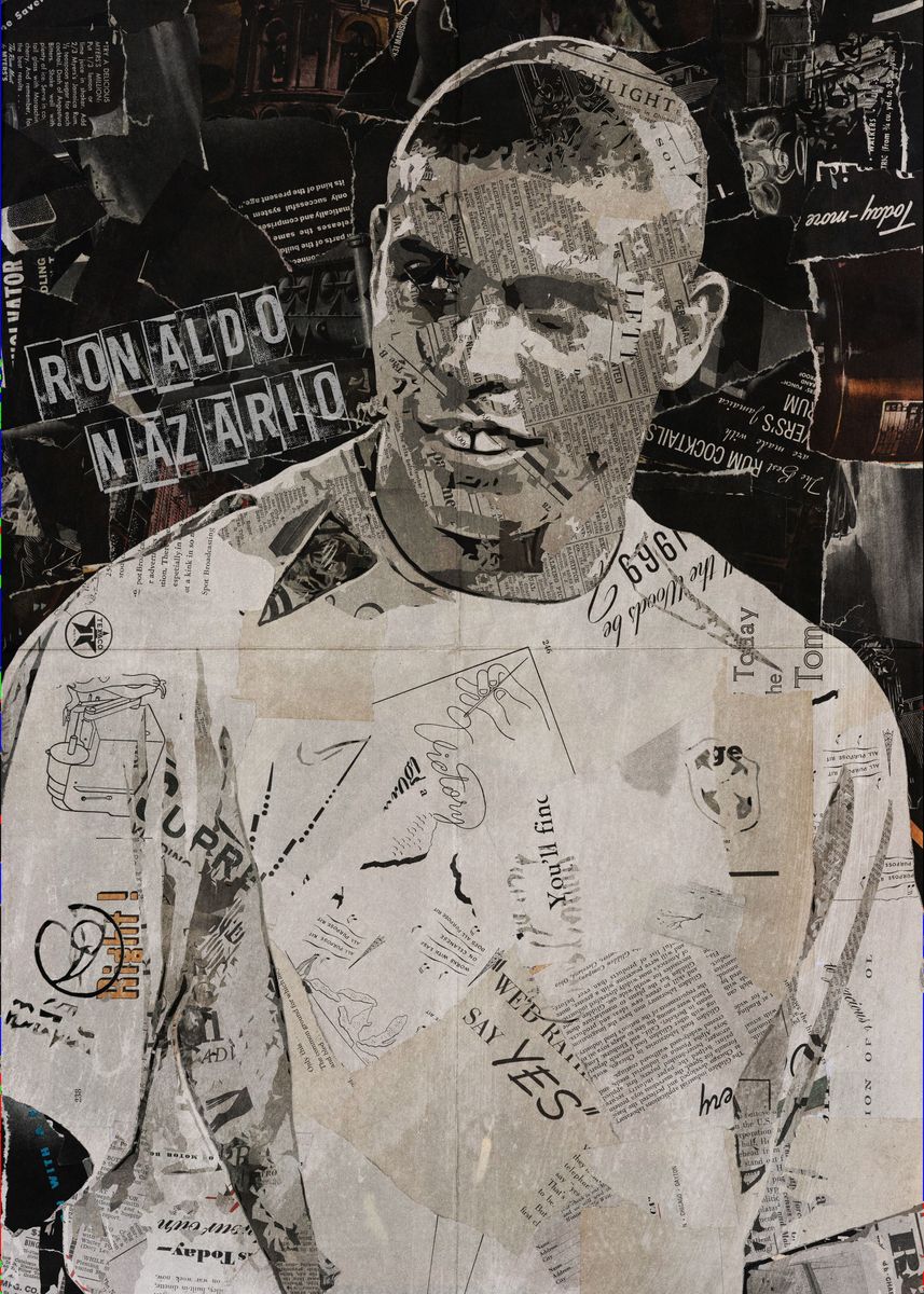 'Collage R9' Poster, picture, metal print, paint by moose | Displate