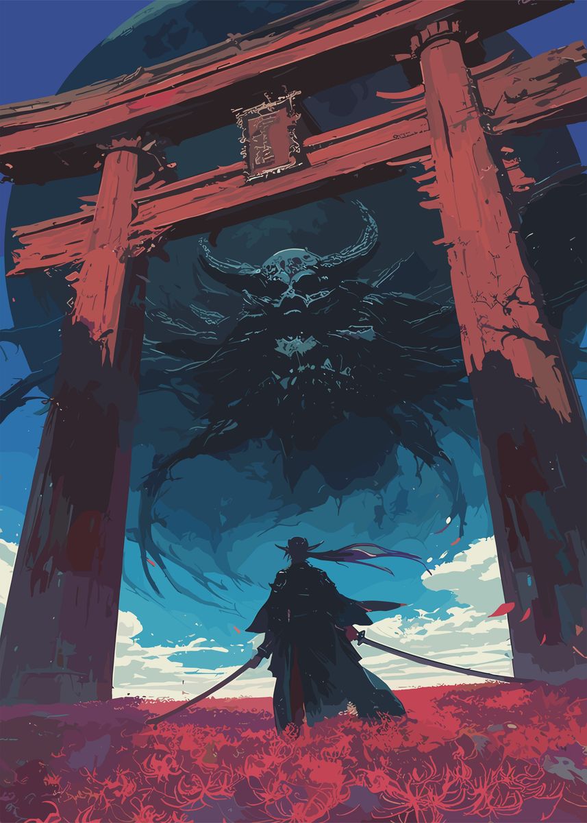 'Horror Japan' Poster, picture, metal print, paint by Coffee Design ...