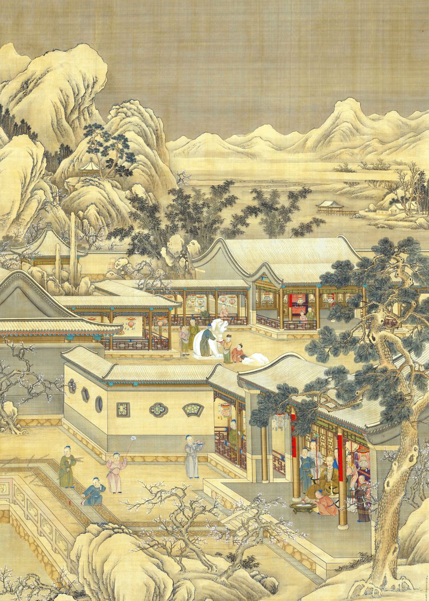 'Imperial Chinese Dynasty' Poster, picture, metal print, paint by ...