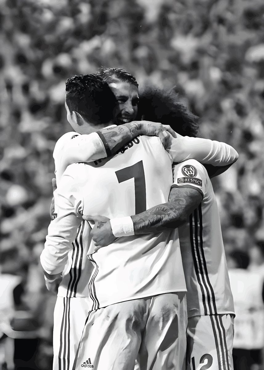 'Ronaldo Ramos Marcelo ' Poster, picture, metal print, paint by Alex ...