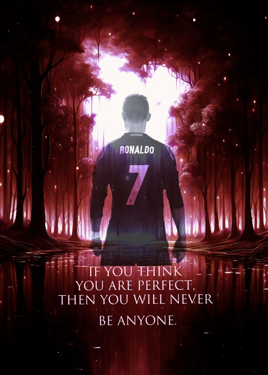 'CR7 ' Poster, picture, metal print, paint by zuzuzu | Displate