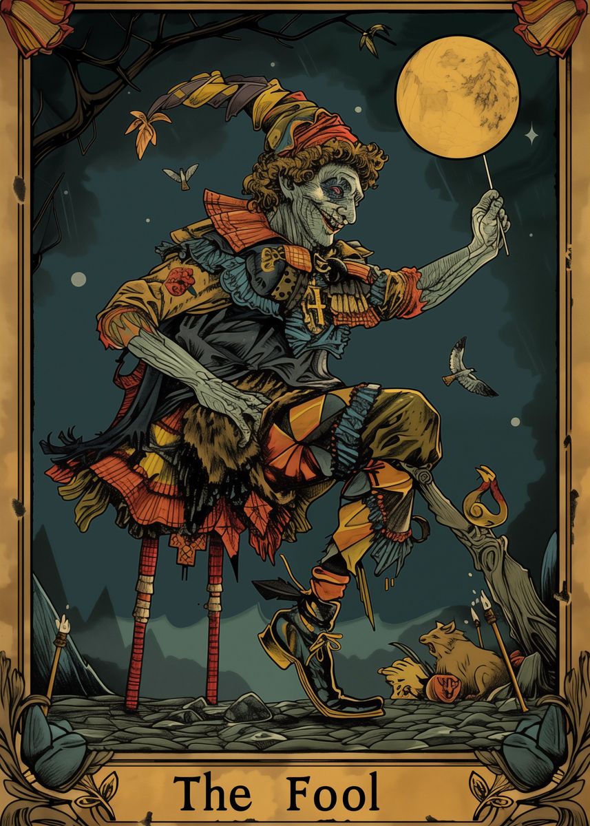 'The Fool' Poster, picture, metal print, paint by Operator Viking ...