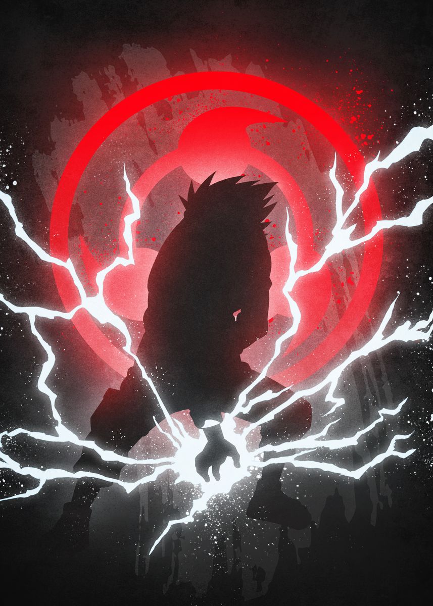 'Kakashi' Poster, picture, metal print, paint by Naruto | Displate