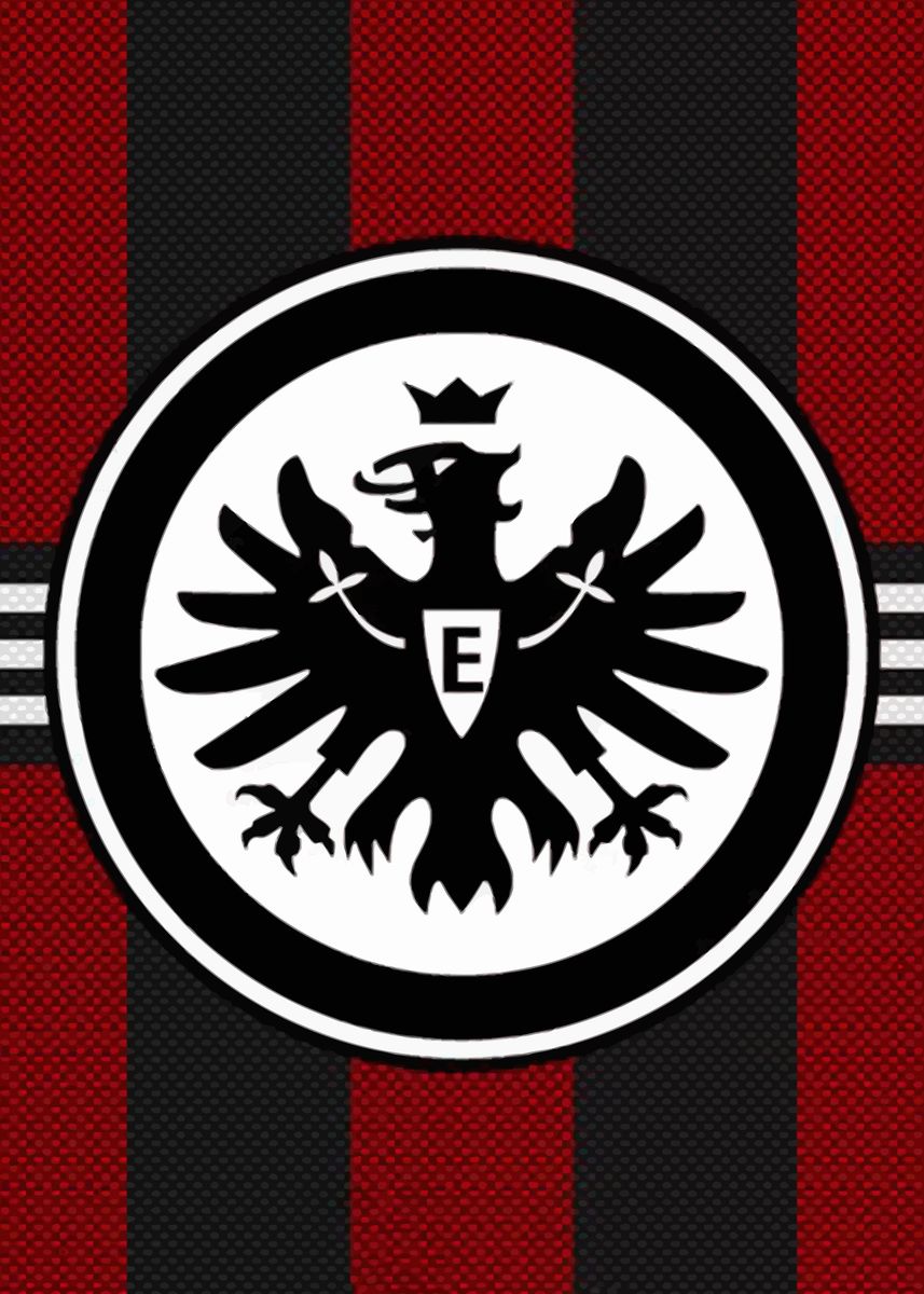 'Eintracht Frankfurt' Poster, picture, metal print, paint by KAL LAKAD ...