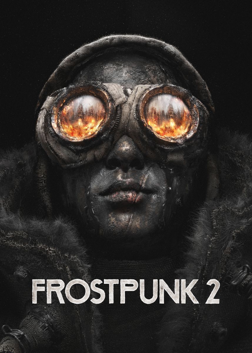 'Frostpunk 2 Logo' Poster, picture, metal print, paint by 11 bit ...