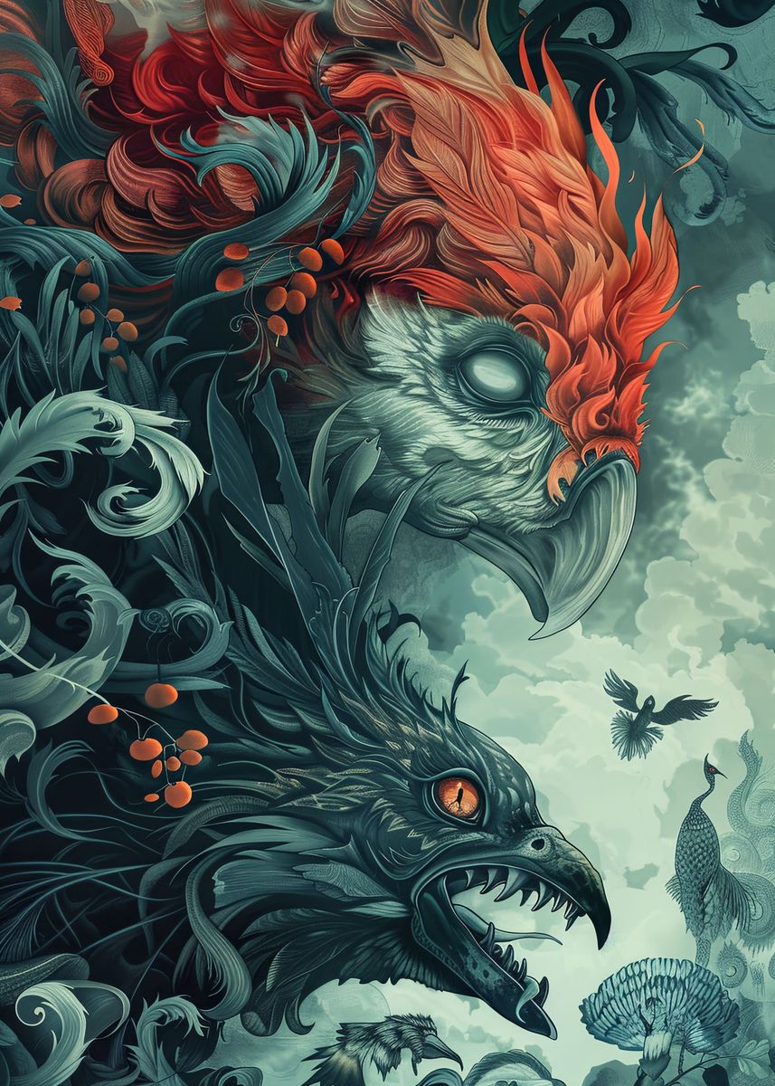 'Art XXV' Poster, picture, metal print, paint by JS Art Design | Displate