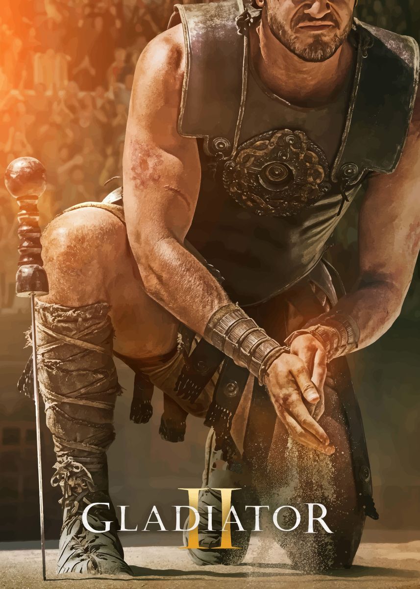 'Gladiator 2' Poster, picture, metal print, paint by gago art | Displate