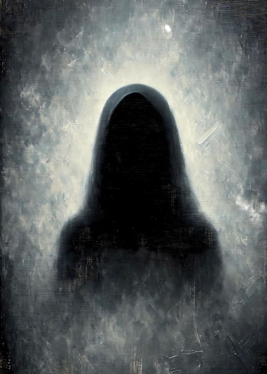 'Mysterious Shadow Woman' Poster, picture, metal print, paint by Devran ...