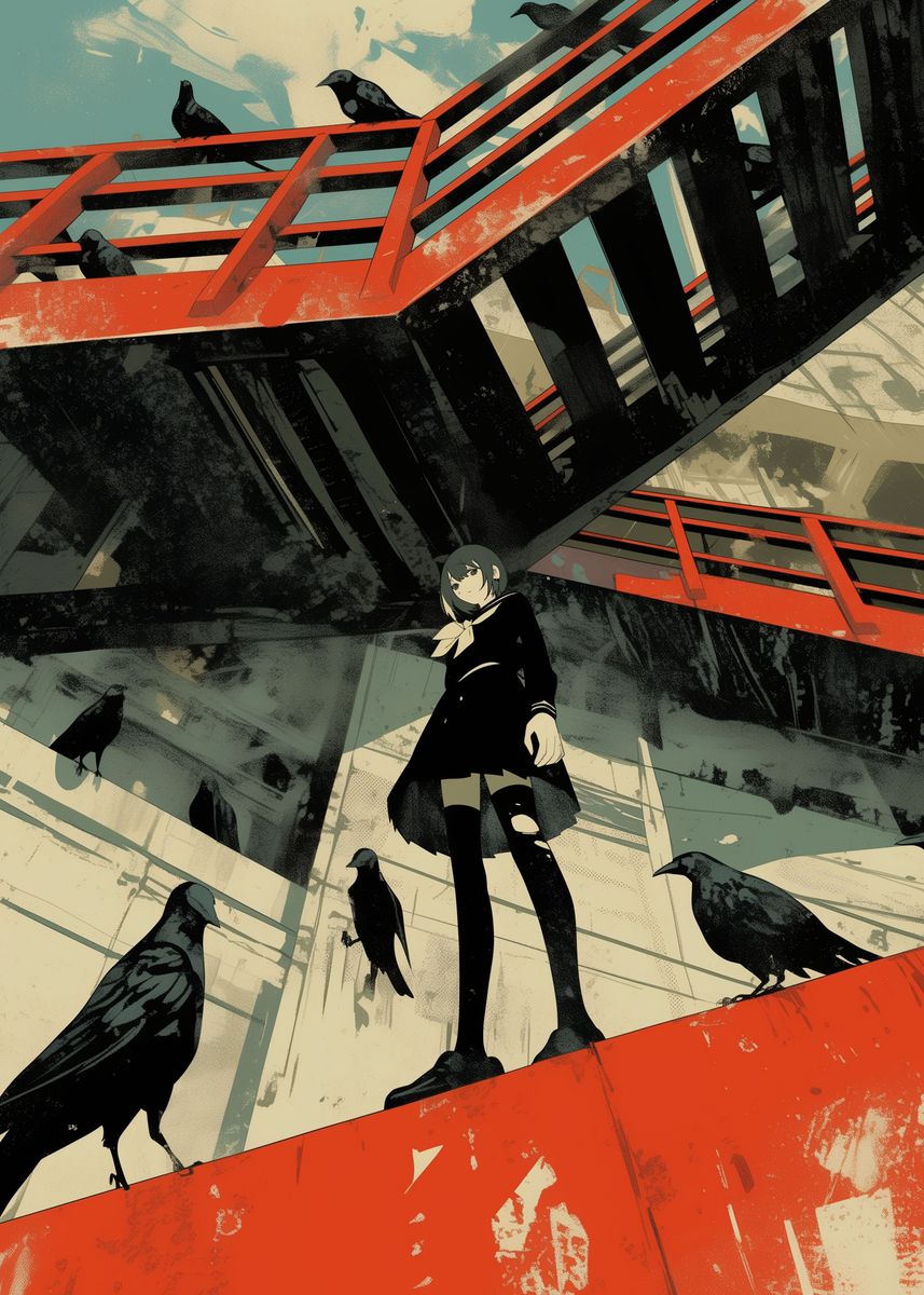 'Abnormal Core' Poster, picture, metal print, paint by Tomorrow Artz ...