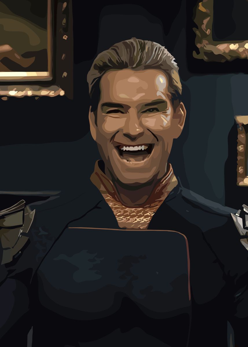 'The boys homelander' Poster, picture, metal print, paint by ...