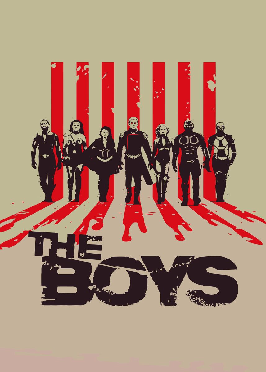 'The boys homelander' Poster, picture, metal print, paint by IronClad ...