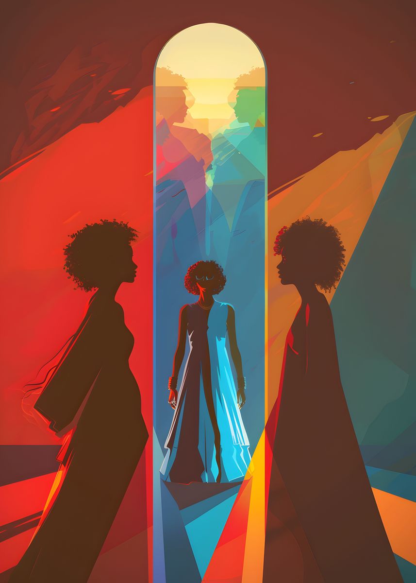 'Radiant Symmetry' Poster, picture, metal print, paint by Bruno Martins ...