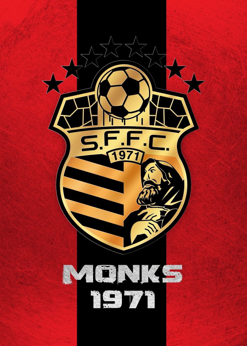 'San Francisco Fc Monks 19' Poster, picture, metal print, paint by ...