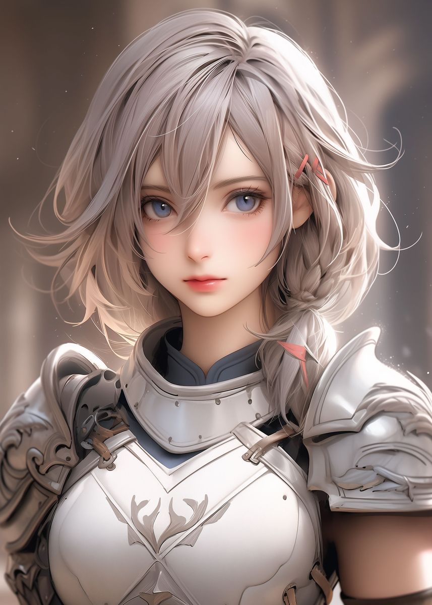 'Valkyrie Maiden Angel' Poster, picture, metal print, paint by Aashka ...