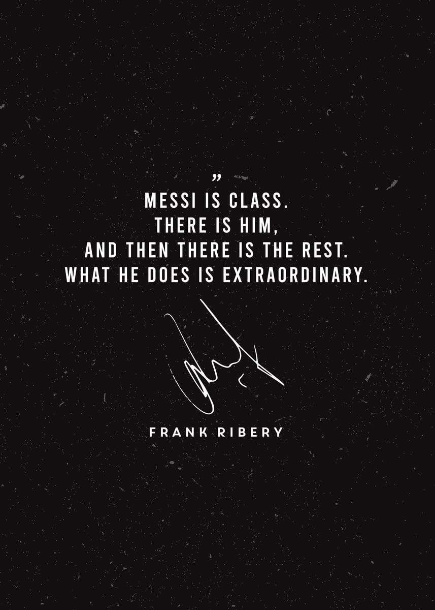 ' Frank Ribery ' Poster, picture, metal print, paint by Angela Andrea ...