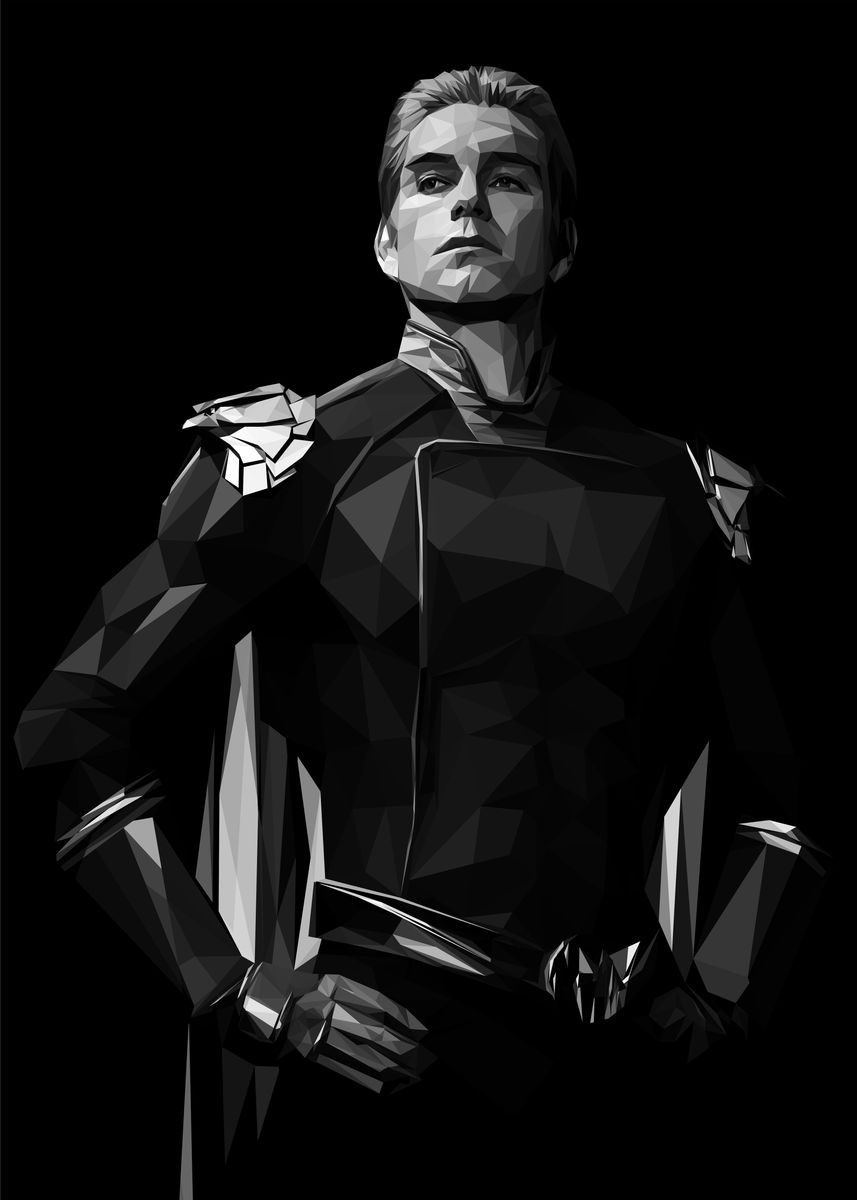 'HOMELANDER' Poster, picture, metal print, paint by Lowpoly Posters ...