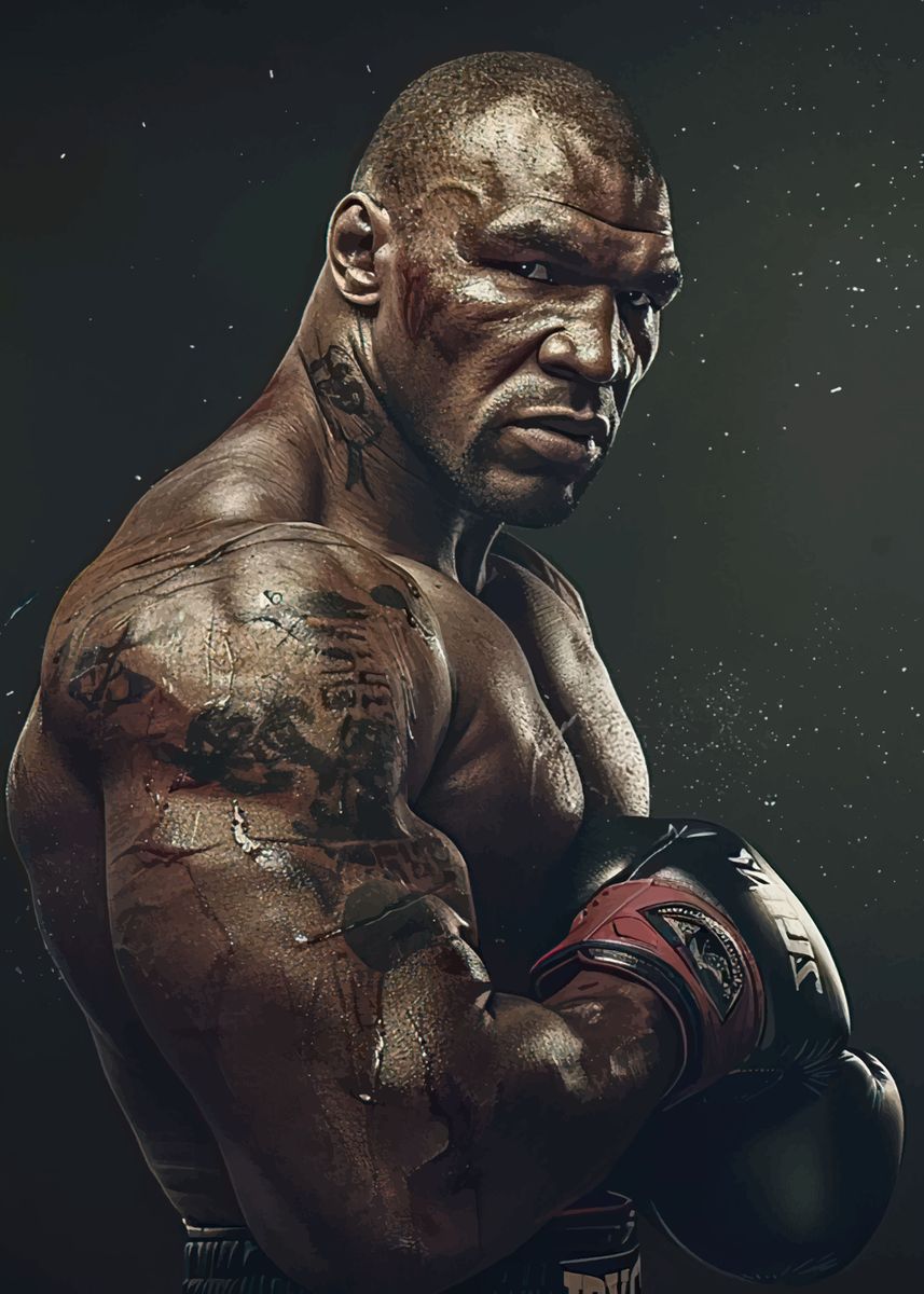 'The Baddest Man' Poster, picture, metal print, paint by lastd knightd ...
