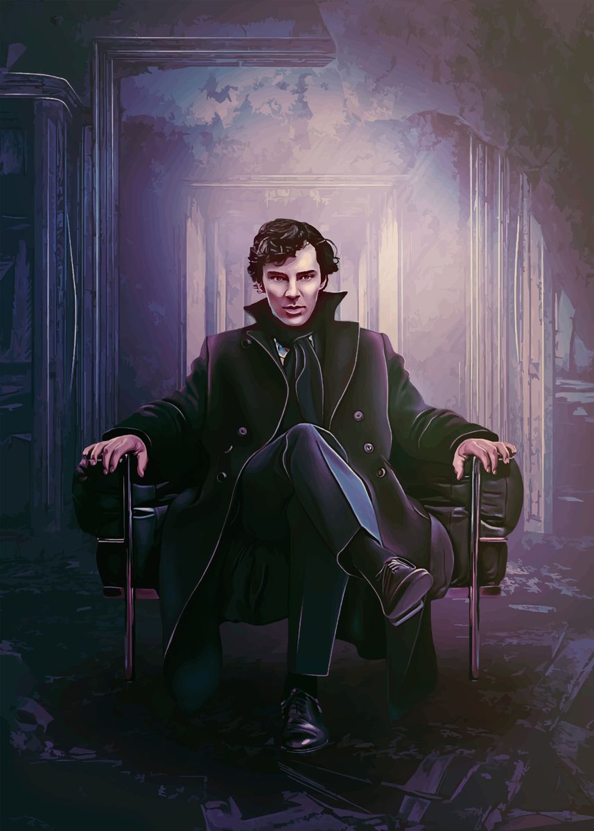 'sherlock holmes' Poster, picture, metal print, paint by jujutsu kaisen ...